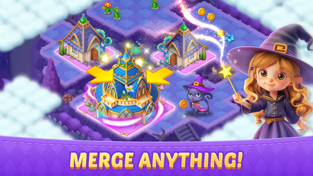 Merge Witches-Match Puzzles Latest Android APK Free Download- Juxia